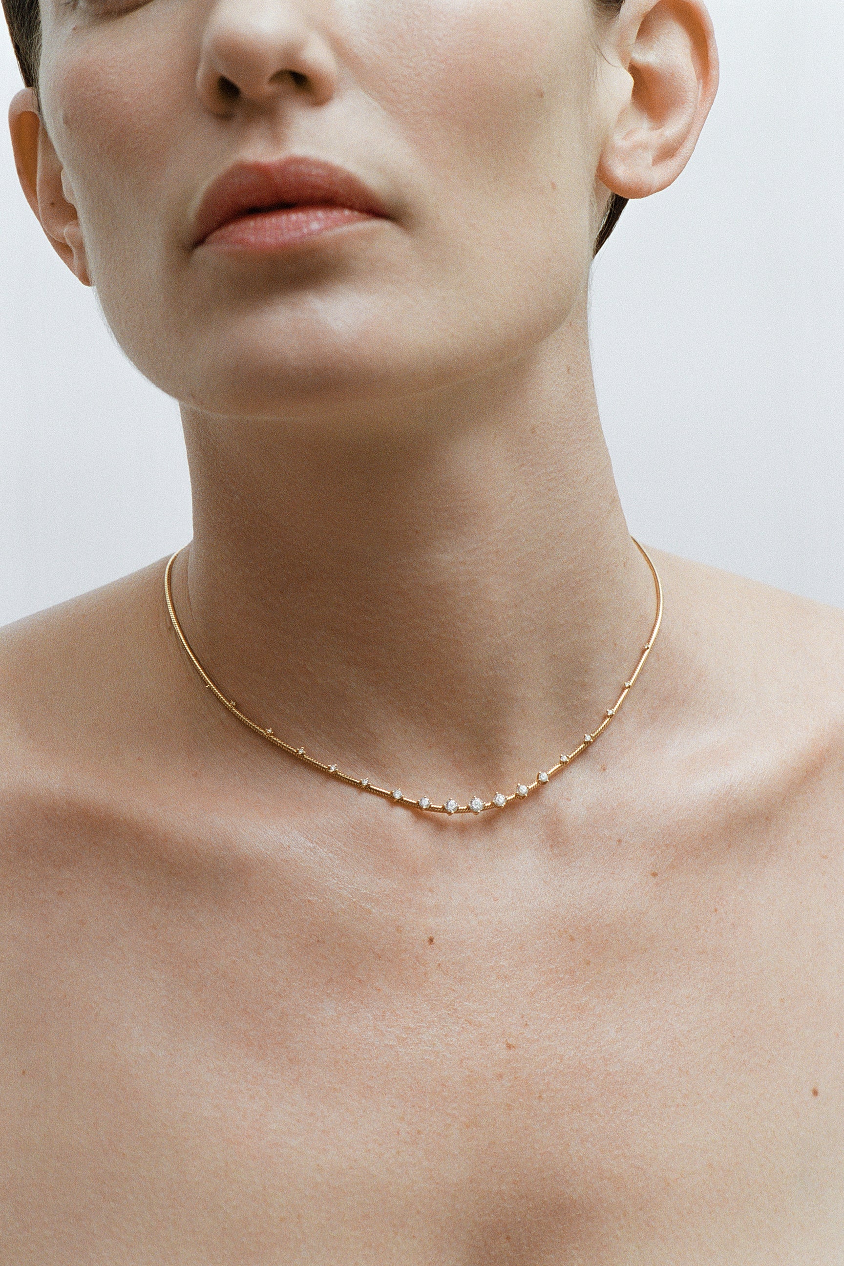 Diamonds On Chain Necklace – Fernando Jorge