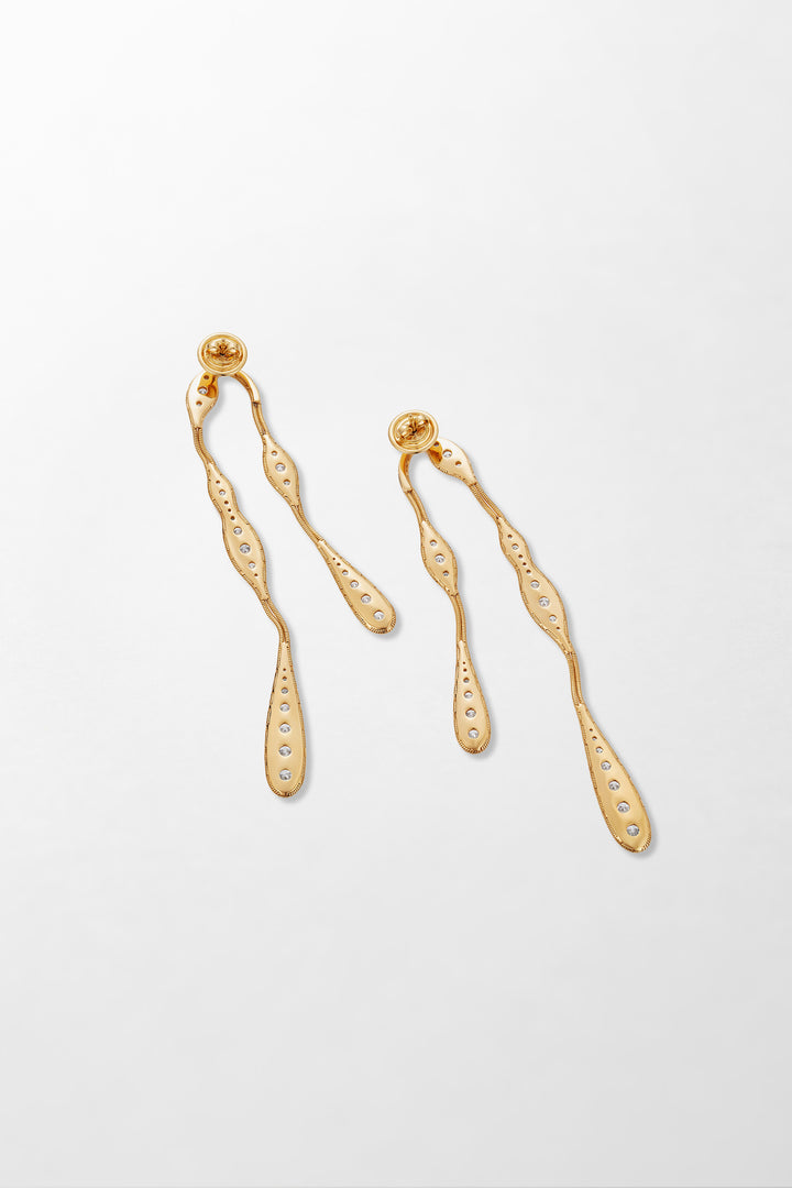 Fluid Diamonds Doubled Earrings – Fernando Jorge